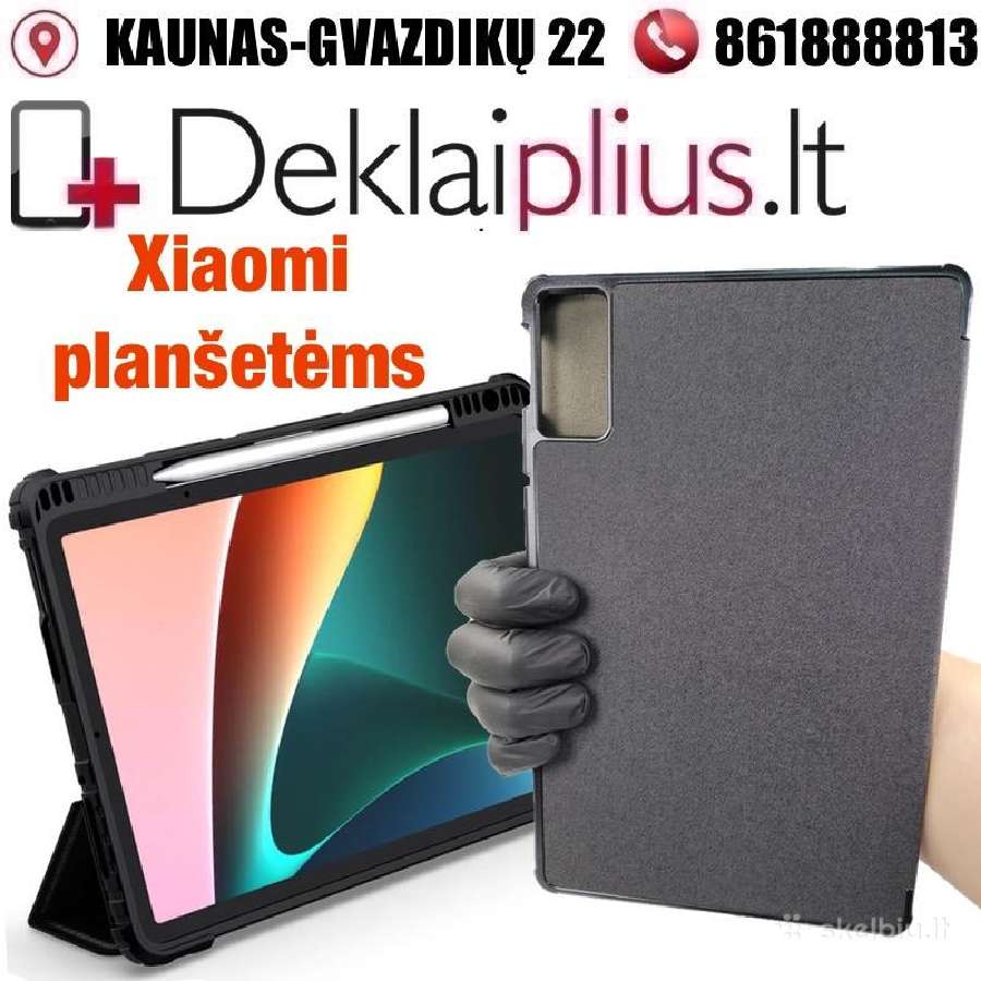 Xiaomi planšetėms dėklai-чехлы-cases Kaunas - Skelbiu.lt