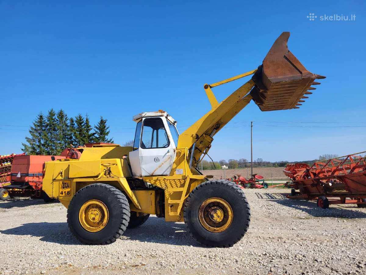 Krautuvai JCB 418 . Volvo 4300 - Skelbiu.lt