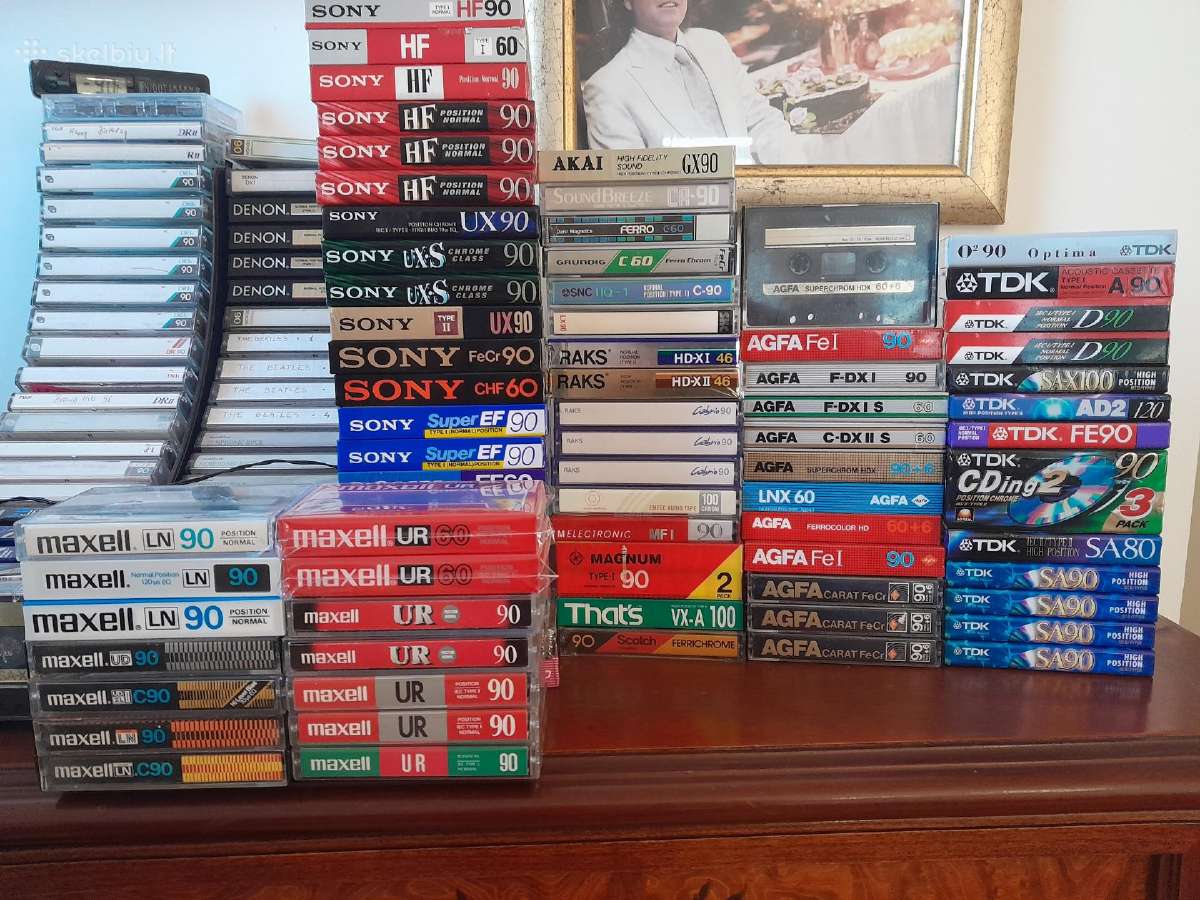 Kasetės - Skelbiu.lt