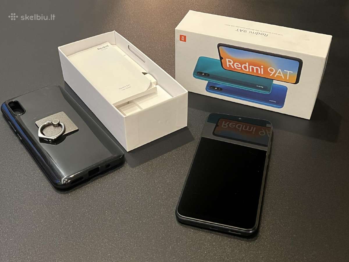 Redmi 9at Granite Gray 32gb (2gb RAM) - Skelbiu.lt