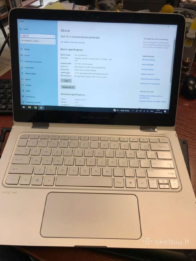 Hp Spectre Pro x360 G2 - Skelbiu.lt