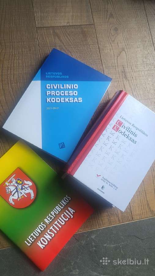Civilinio proceso kodeksas,konstitucija,civilinis - Skelbiu.lt