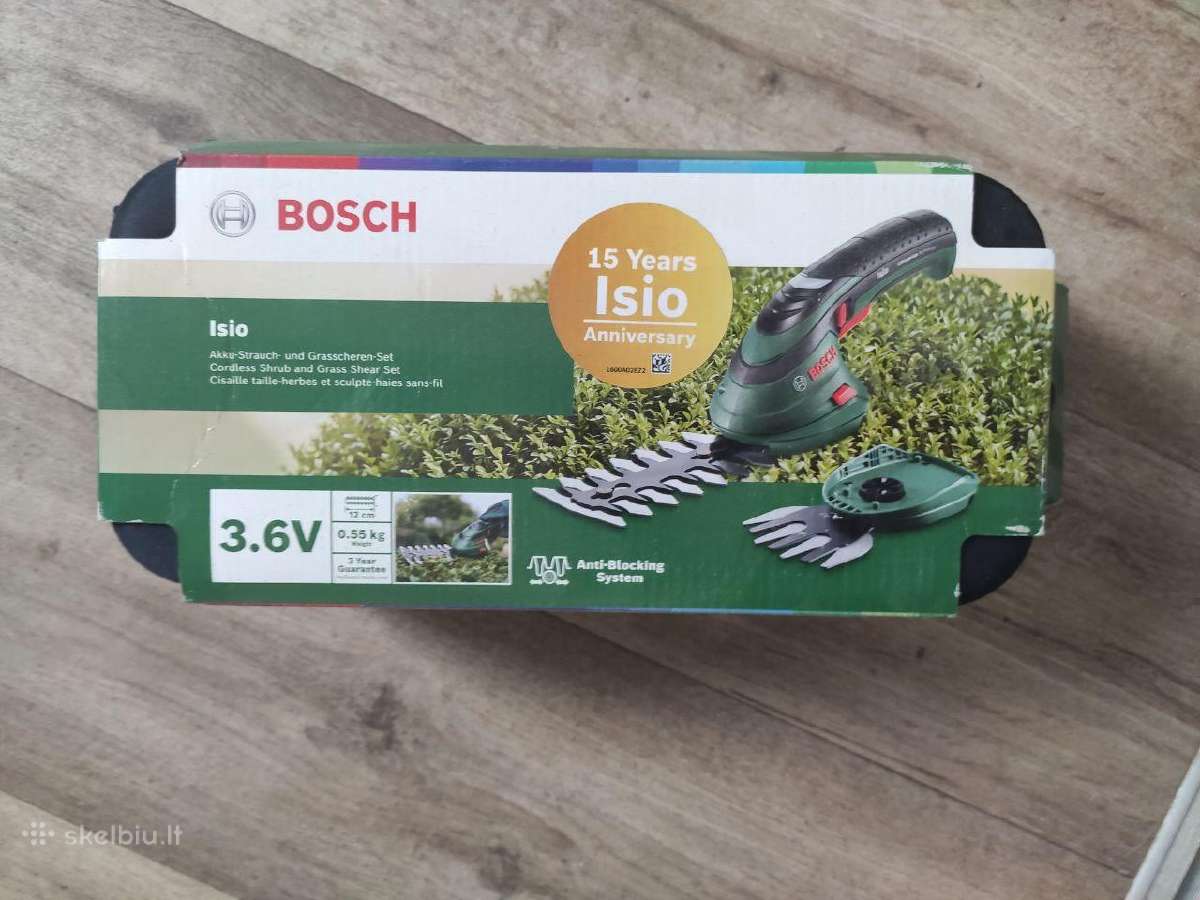 Gyvatvorių žirklės Bosch Bosch Isio III - Skelbiu.lt