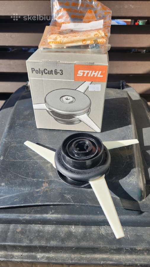 Parduodami nauji trimerio Stihl peiliukai su galva - Skelbiu.lt