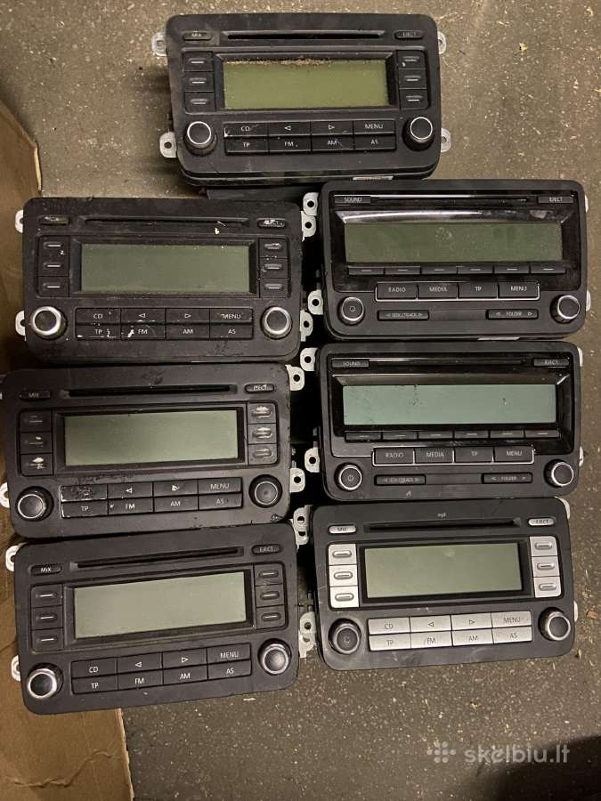 Vw auto magnetolos ir kiti. - Skelbiu.lt