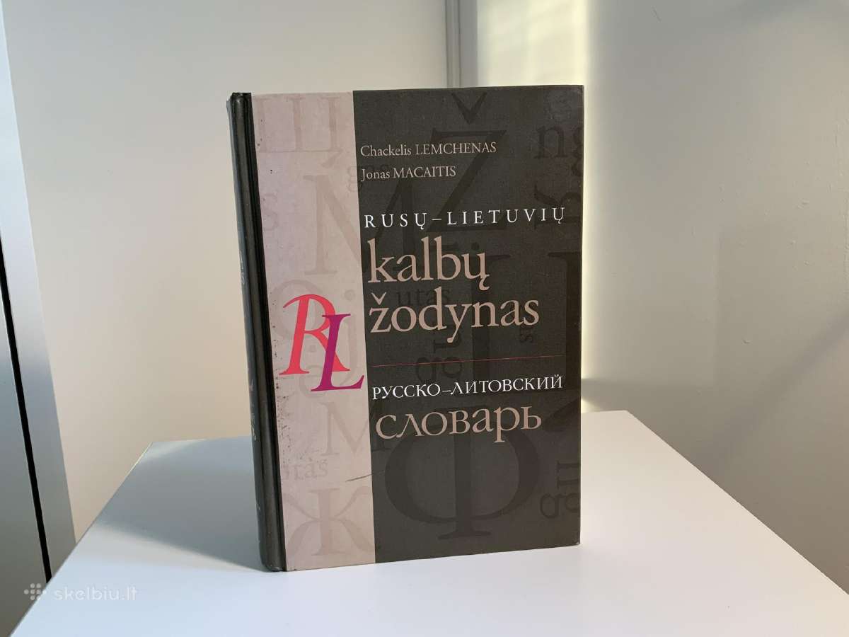Knyga - Rusų-lietuvių kalbų žodynas - Skelbiu.lt