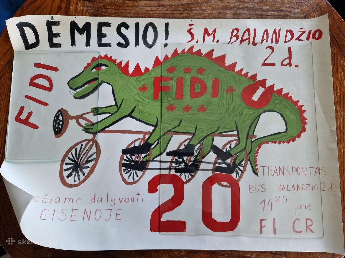 Vu Fidi renginių plakatai Fizikų diena 5 plakatai - Skelbiu.lt