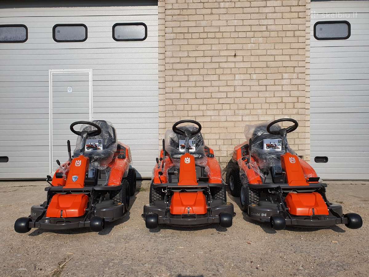 Husqvarna R214tc, variantas „comfort“ - Skelbiu.lt