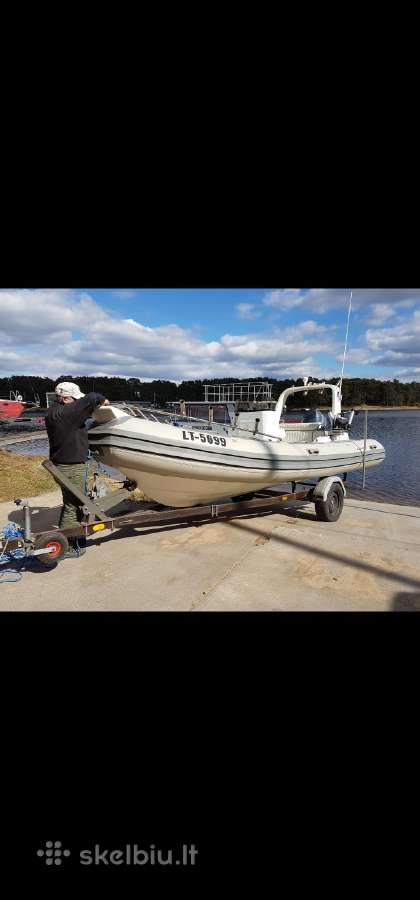 Parduodu Rib valti 5,20m su varikliu Yamaha 50a/g - Skelbiu.lt
