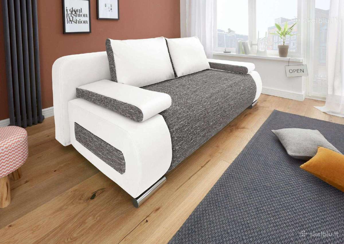 Minkšta sofa-lova " Moritz " su patalynės dėže - Skelbiu.lt