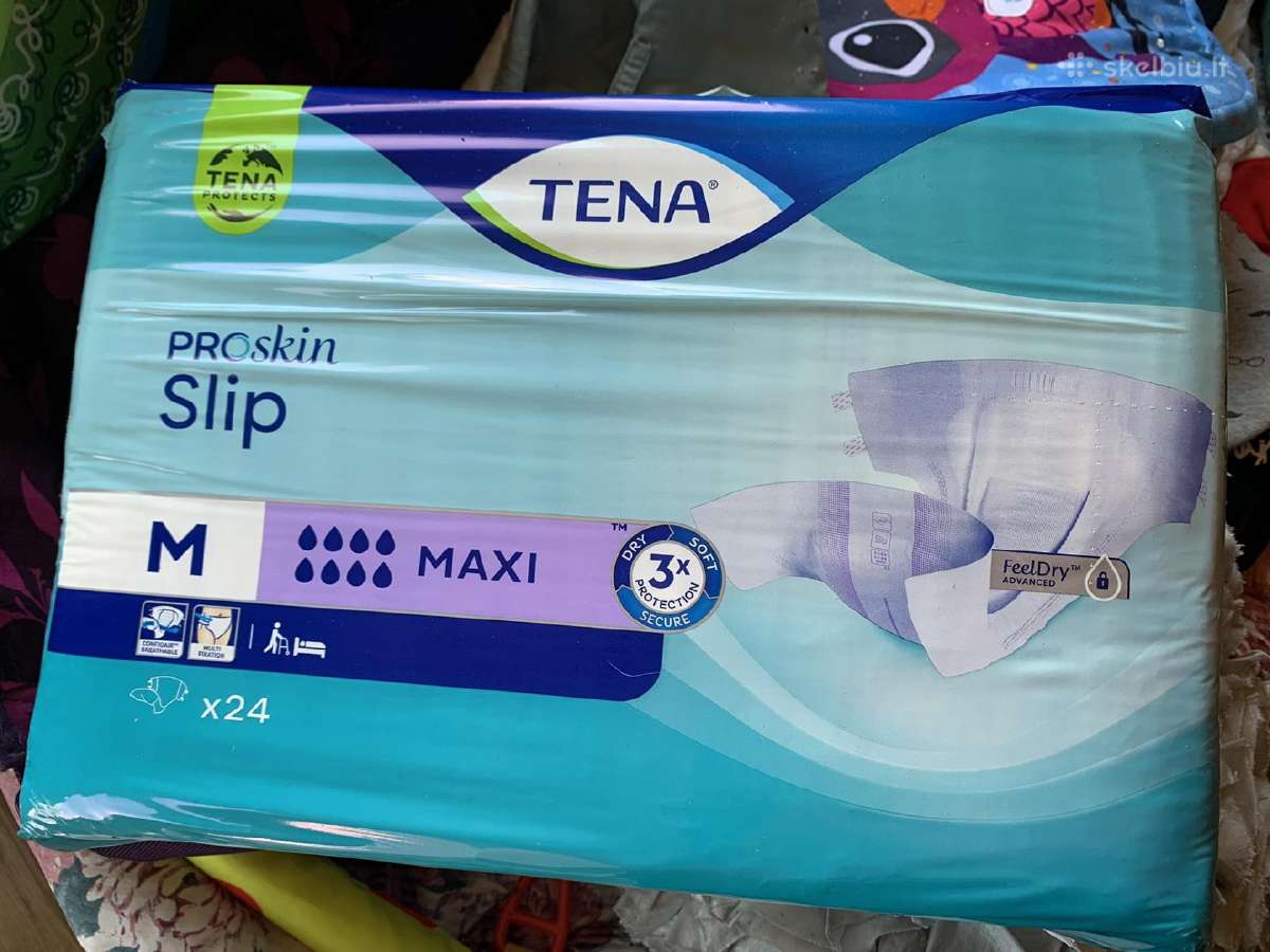 Tena sauskelnės Slip Maxi, M dydis, 24 vnt. (10pak - Skelbiu.lt