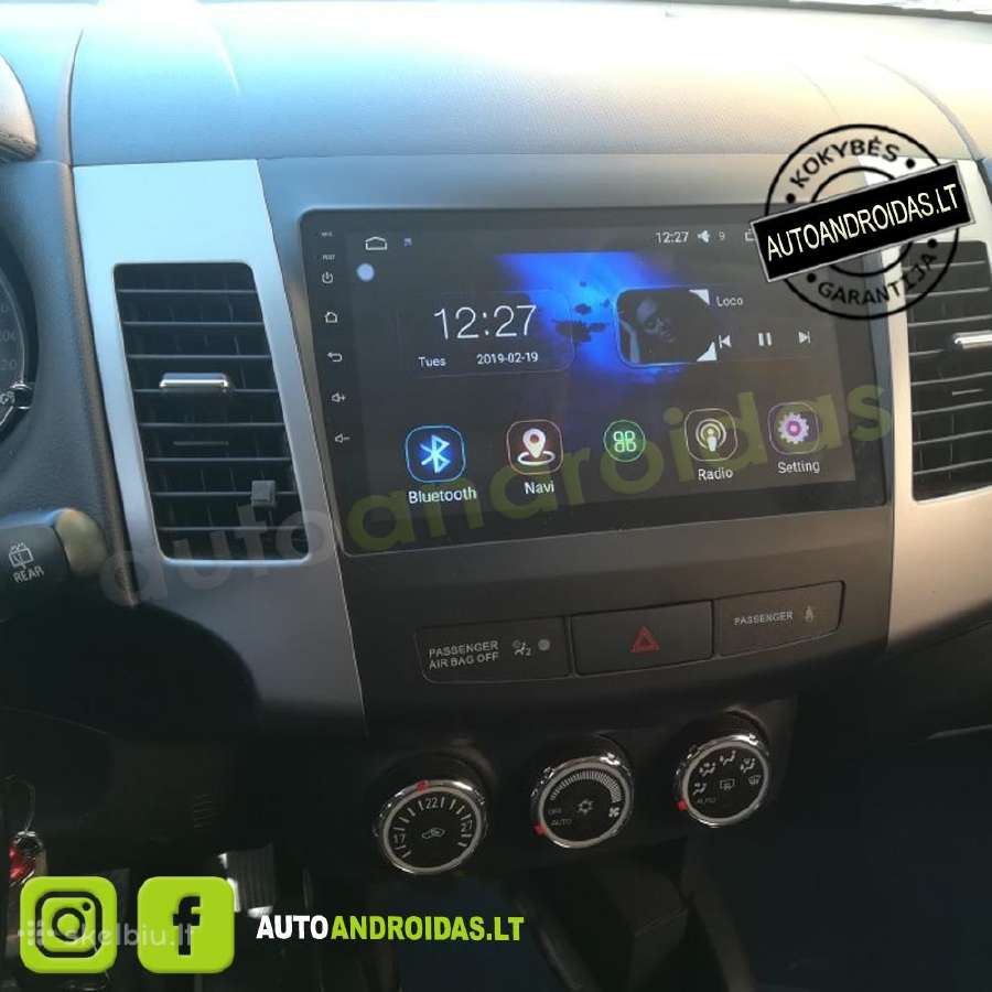 Mitsubishi Outlander Android multimedia GPS/WiFi - Skelbiu.lt