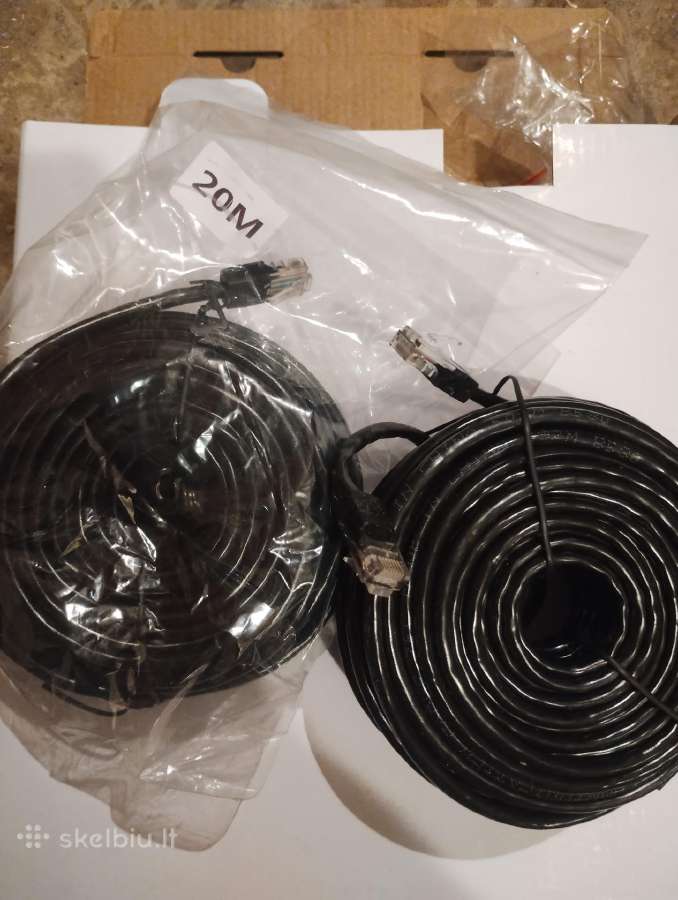 Lan laidas su antgaliais Rj45 type B 20m. - Skelbiu.lt