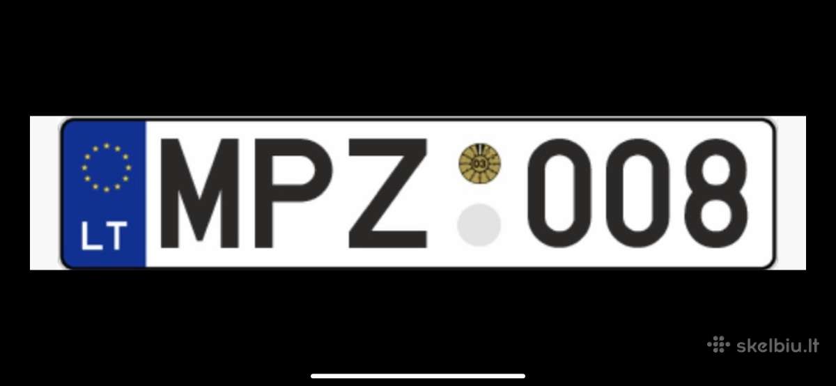Valstybiniai numeriai - Skelbiu.lt