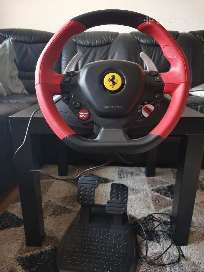 Thrustmaster vairas(ferrari)xbox one/xbox Series x - Skelbiu.lt