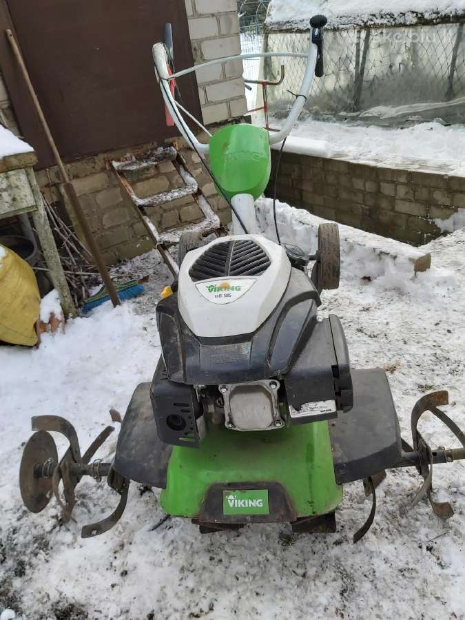 Benzininis kultivatorius motoblokas Viking Hb 585 - Skelbiu.lt