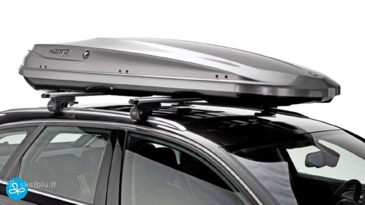 Hapro Zenith 8.6 stogo bagažinė black juoda - Skelbiu.lt