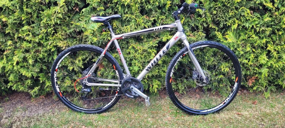 White Sc Comp hibridinis dviratis - Skelbiu.lt