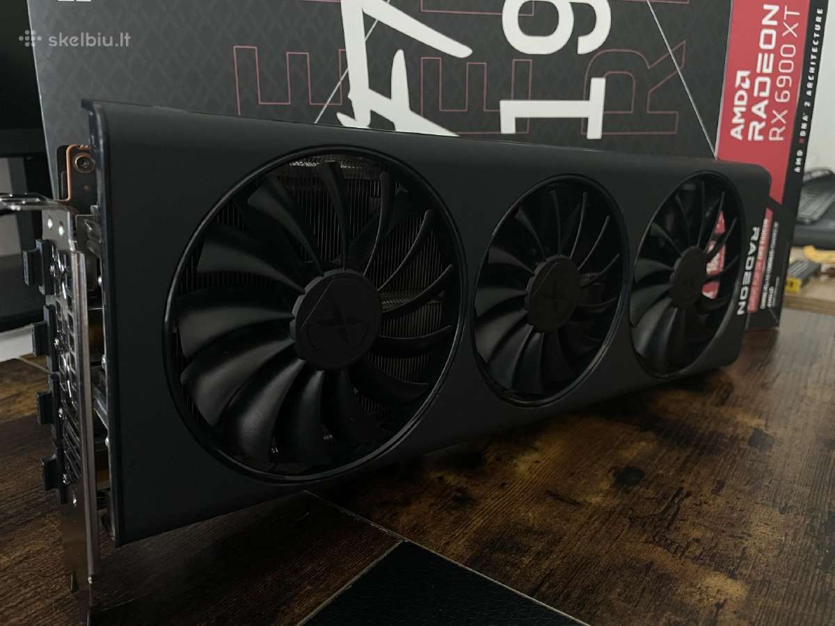Xfx Swft 319 Amd Radeon Rx 6900 XT 16gb 12 mėn Gar - Skelbiu.lt