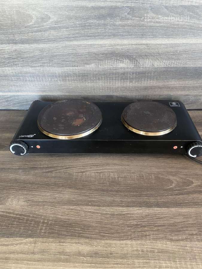 Mini viryklė Nešiojama, elektrinė, 2500 W, juoda - Skelbiu.lt