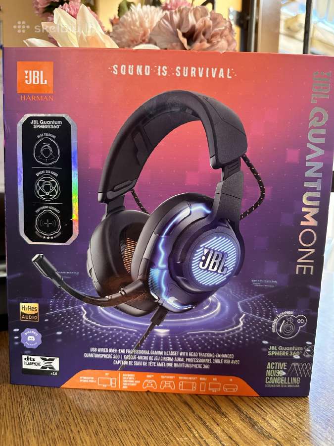 Ausinės Jbl quantum one - Skelbiu.lt