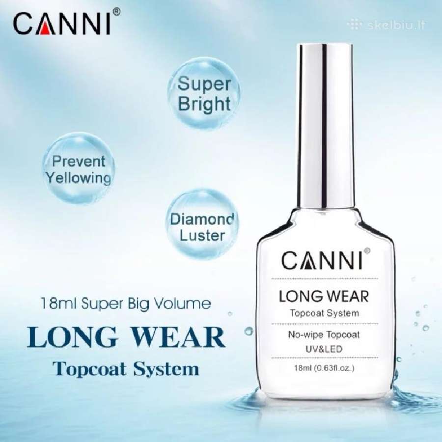 18ml. Canni Long Wear Topas be lipnumo - Skelbiu.lt