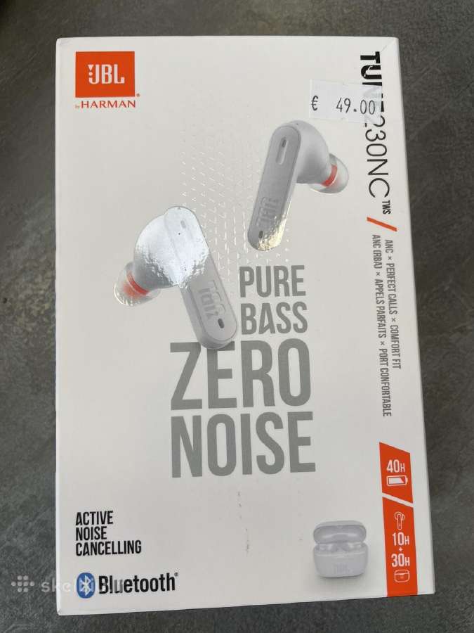 Belaidės ausinės Jbl Tune 230nc Tws White - Skelbiu.lt