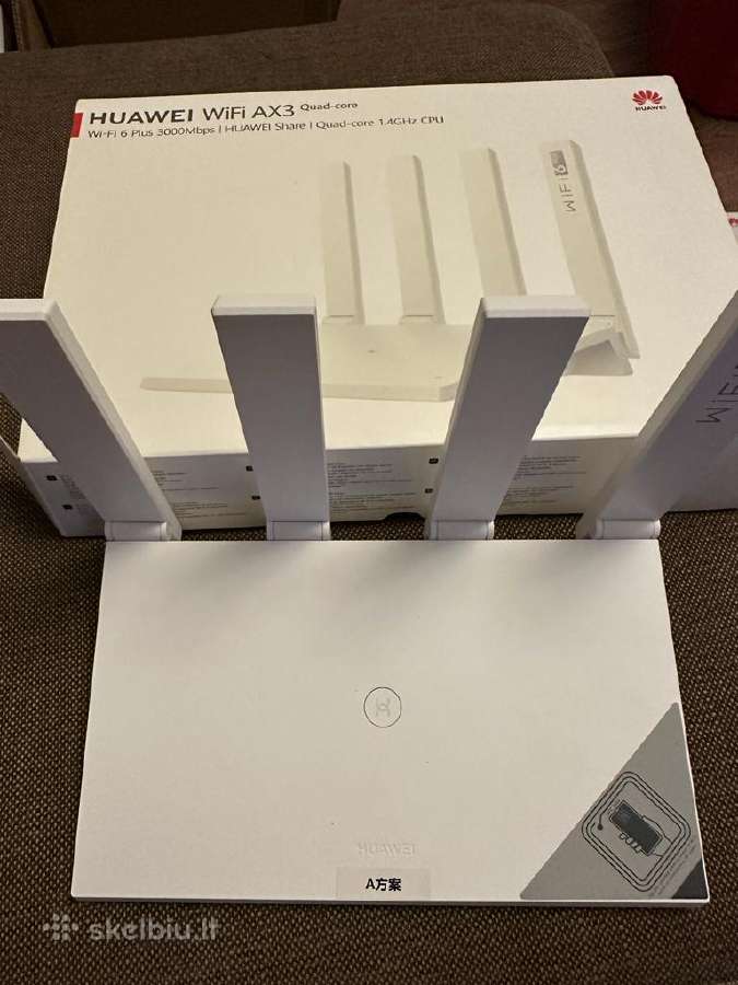 Maršrutizatorius Huawei WiFi Ax3 Quad-core - Skelbiu.lt