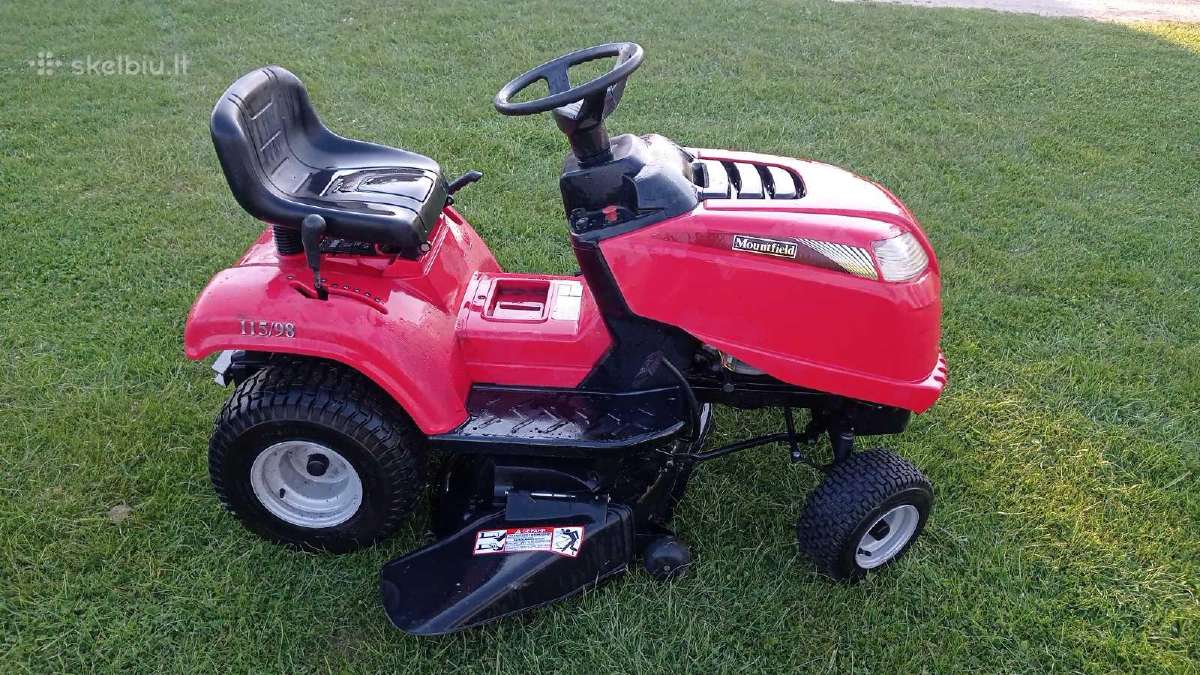 Traktoriukas Mountfield (Stiga) - Skelbiu.lt