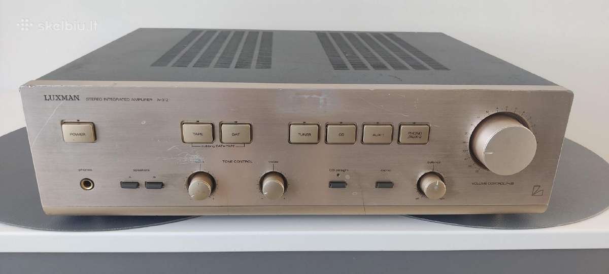 Luxman A-312 integruotas stiprintuvas - Skelbiu.lt
