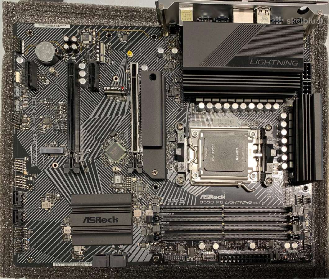 Asrock B650 Pg Lightning Amd B650 Socket Am5 Atx - Skelbiu.lt