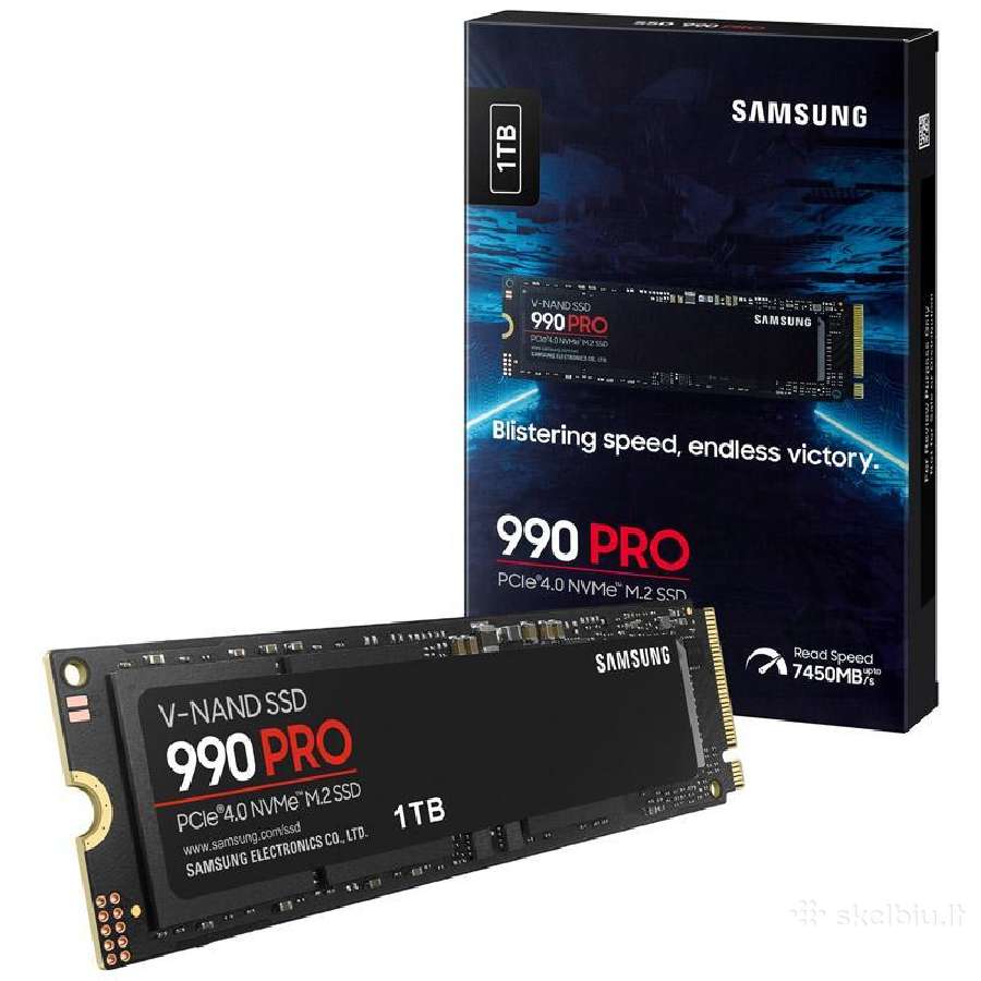 SSD m2 Samsung 990 pro 1tb - Skelbiu.lt
