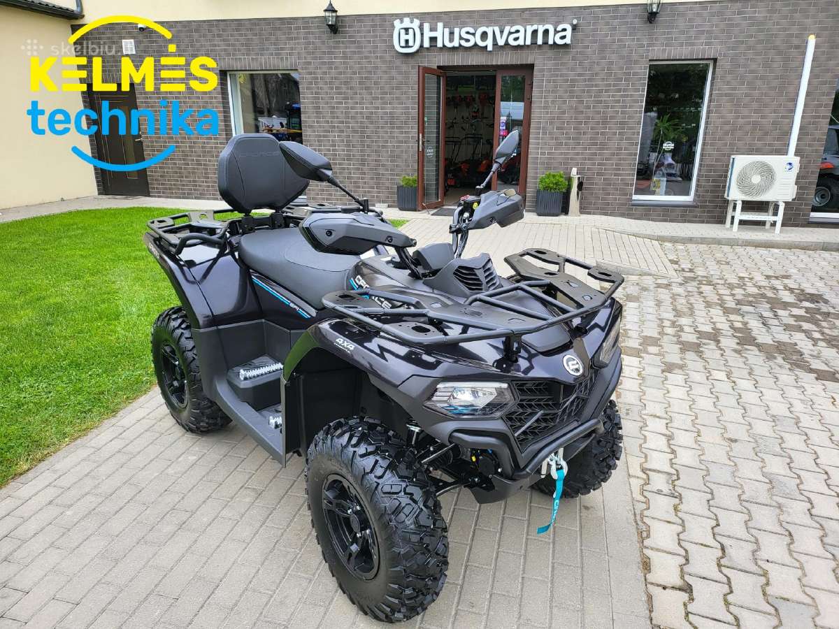 Cfmoto 450l black edition Akcija! - Skelbiu.lt