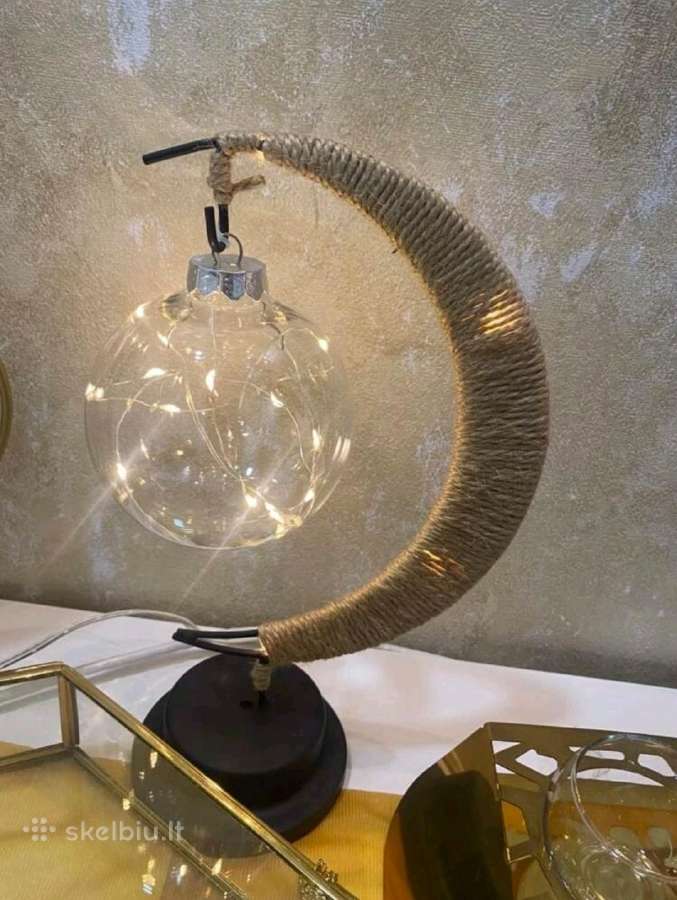 Stalinė menulio formos lempa - Skelbiu.lt