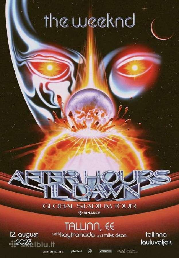 The Weeknd ahtd Tour Tallinn 2023-08-12 - Skelbiu.lt