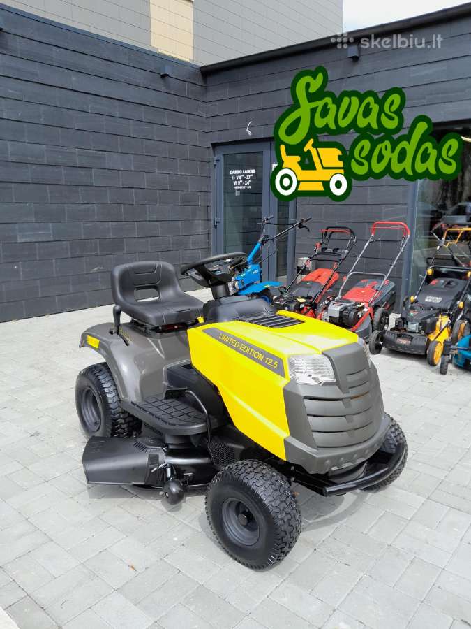 Traktoriukas Powered By Stiga Limited Edition 12.5 - Skelbiu.lt