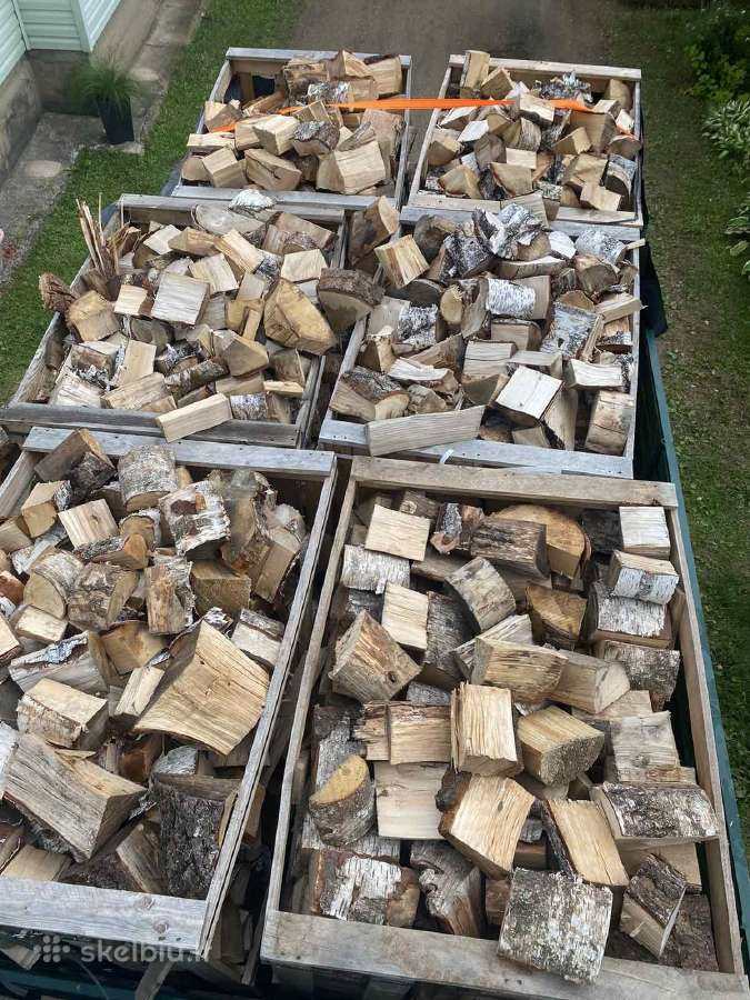 Malkos skaldytos juodalksnis,beržas,drebule - Skelbiu.lt