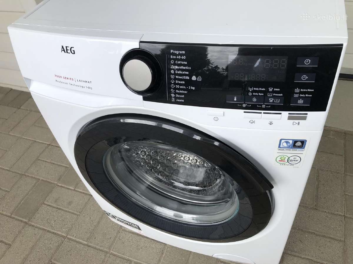 Aeg 8 kg., A+++ - Skelbiu.lt