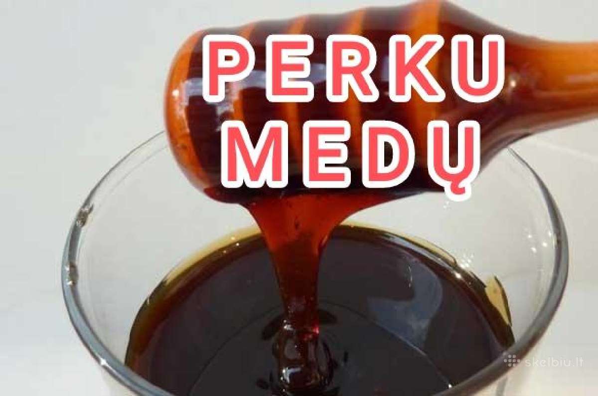 Perku medų - Skelbiu.lt
