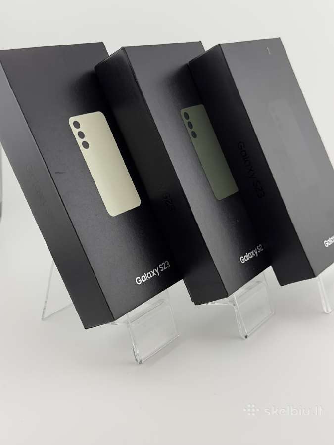 -Samsung s23 5G 128gb/256 GB nauji- - Skelbiu.lt