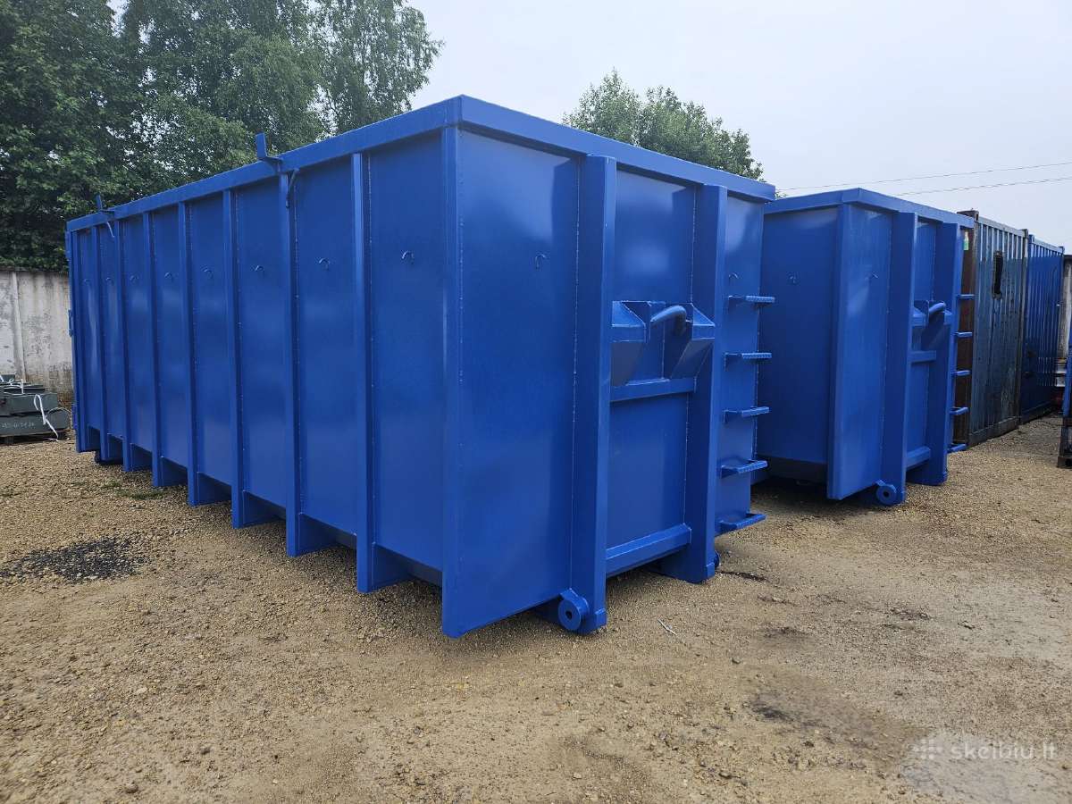 Gak tipo užtraukiamas konteineris 38 m3 - Skelbiu.lt