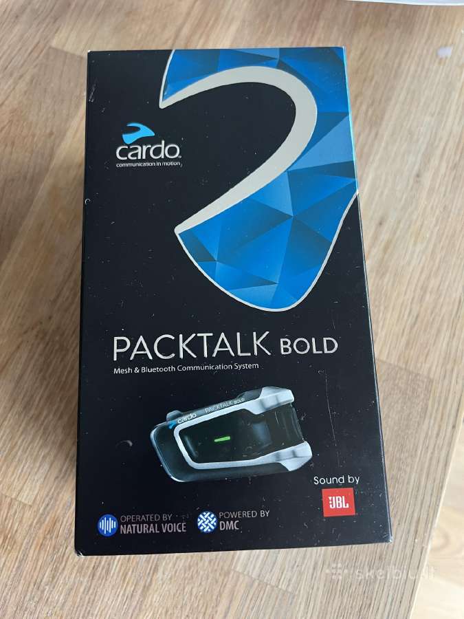Cardo packtalk bold. 180€ iki šeštadienio - Skelbiu.lt