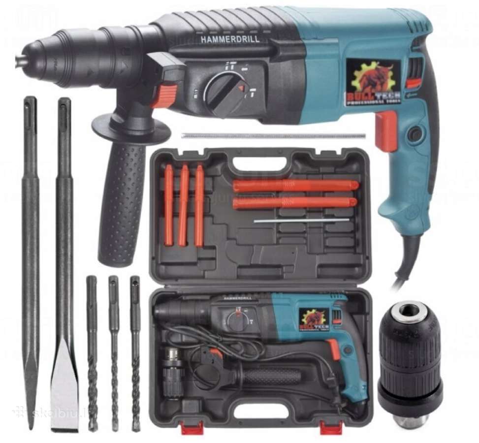 Elektrinis perforatorius Bulltech - Skelbiu.lt