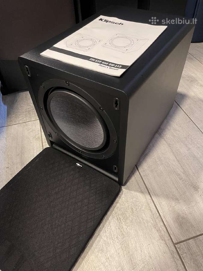 Klipsch sw-110 / subai - Skelbiu.lt