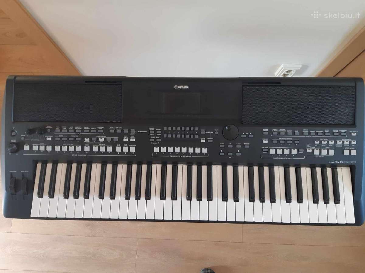 Yamaha Psr Sx 600 - Skelbiu.lt