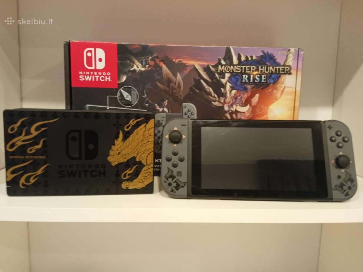 Nintendo Switch Monster Hunter Rise Edition. - Skelbiu.lt