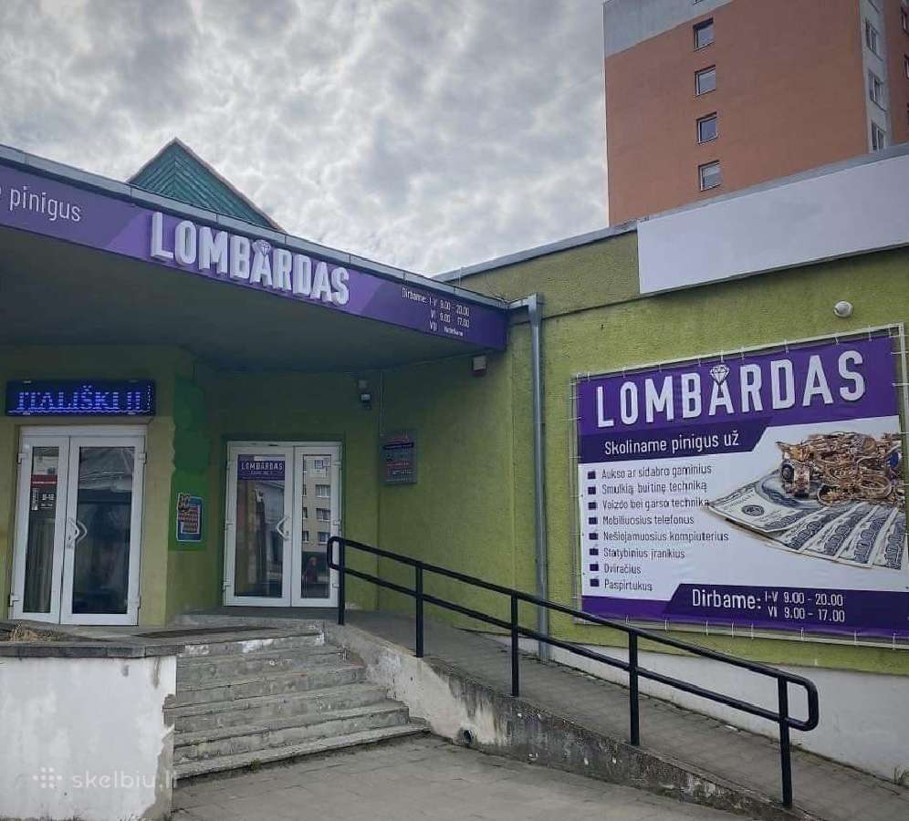 Darbas lombarde - Skelbiu.lt