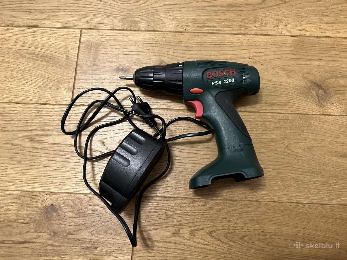 Psr 1200 Bosch suktuvas be akumuliatoriaus - Skelbiu.lt