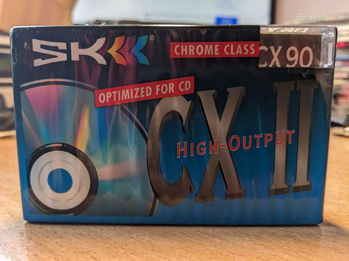 Sk CX-II 90 nauja kasetė - Skelbiu.lt