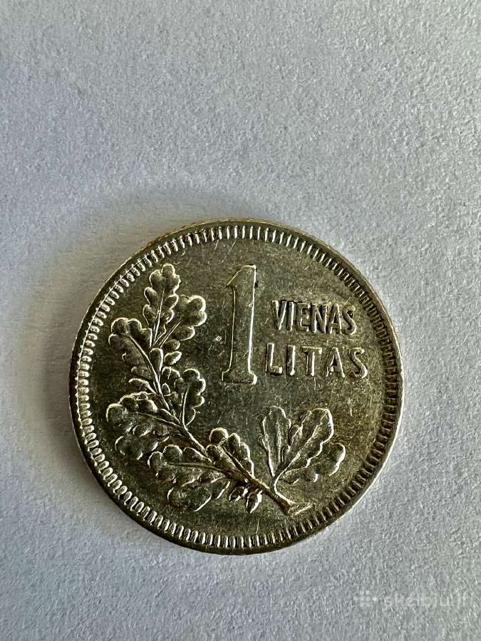 Tarpukario Lietuvos 1 litas - Skelbiu.lt